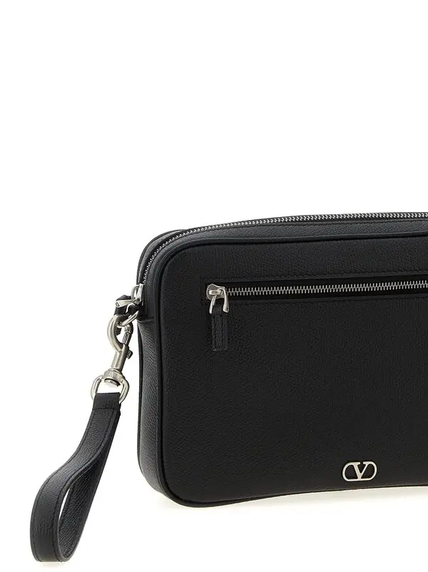 Valentino Garavani Vlogo Signature Clutch Bag