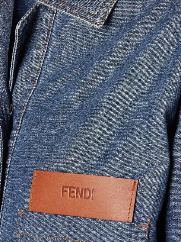 Fendi Chambray Denim Jacket