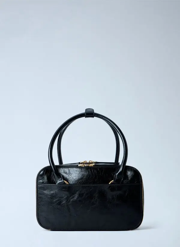 Marni Bauletto Small Leather Handbag