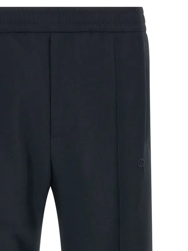 Gucci Technical Panama Pants - Blue