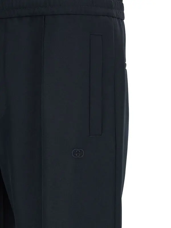 Gucci Technical Panama Pants - Blue