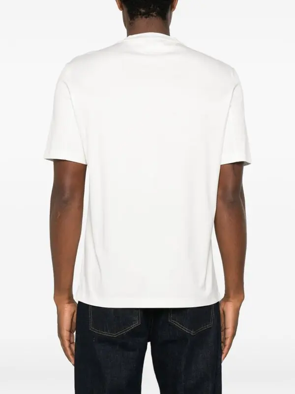 Brunello Cucinelli Logo Cotton T-shirt