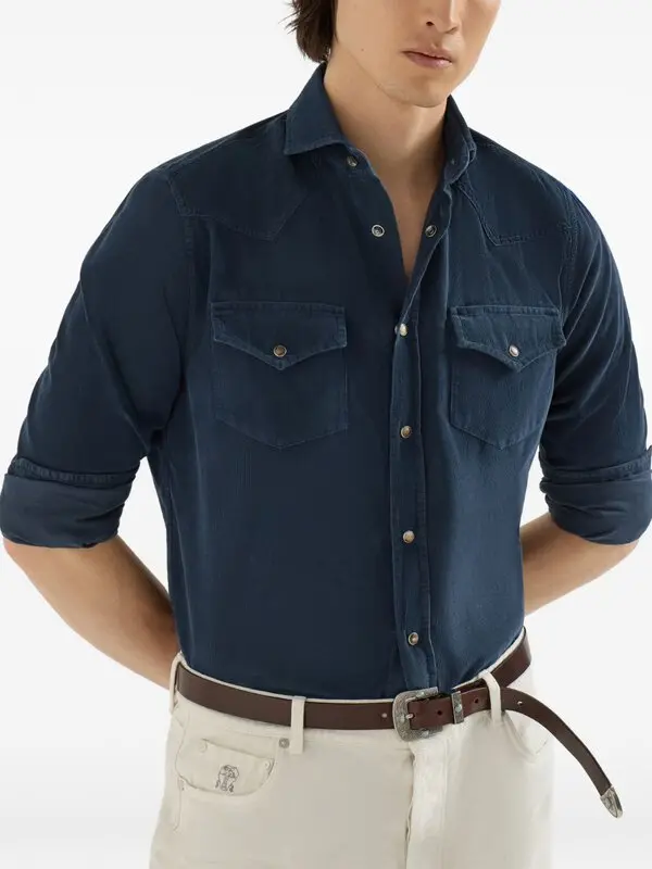Brunello Cucinelli Cotton Shirt