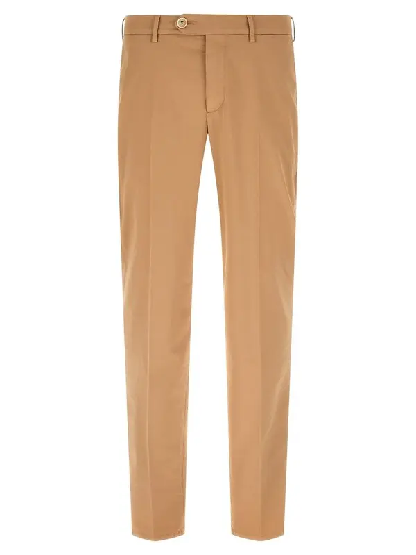 Brunello Cucinelli American Pima Cotton Pants - Cream