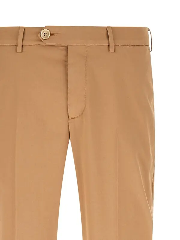 Brunello Cucinelli American Pima Cotton Pants - Cream
