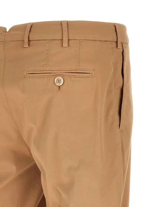 Brunello Cucinelli American Pima Cotton Pants - Cream