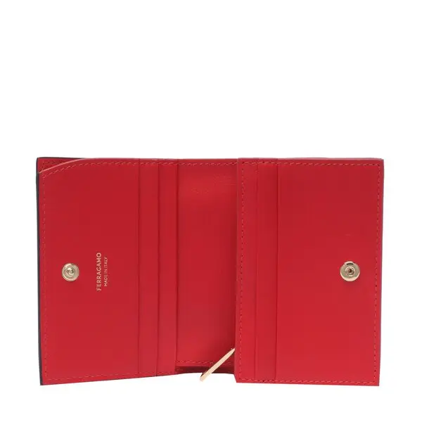 FERRAGAMO Gancini Compact Wallet
