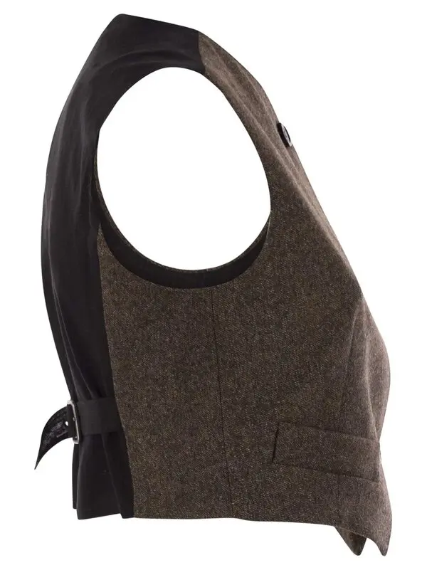 Max Mara Wool Felt Waistcoat