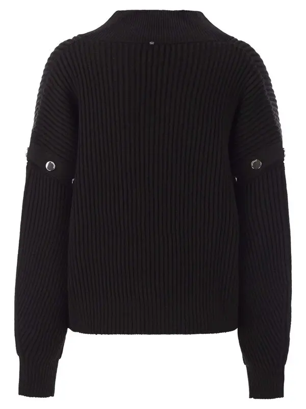 Sportmax Tay Oversized Jumper With Detachable Sleeves