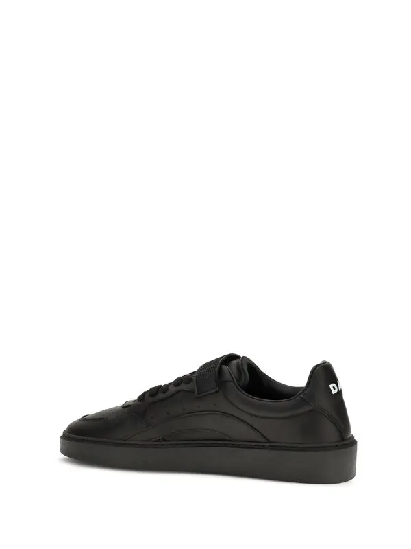 Dsquared2 Leather Strap Sneakers