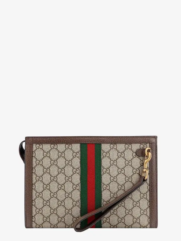Gucci Ophidia Gg Fabric Clutch Bag - Multicolor