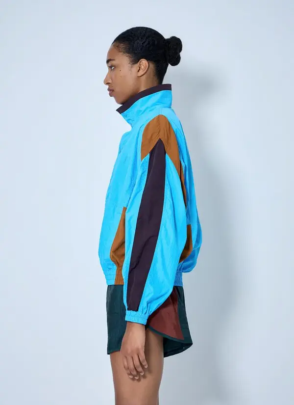 Saint Laurent High-neck Windbreaker Jacket