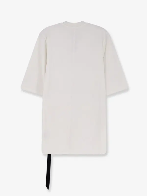 Rick Owens Cotton T-shirt With Logo On The Front - Multicolor