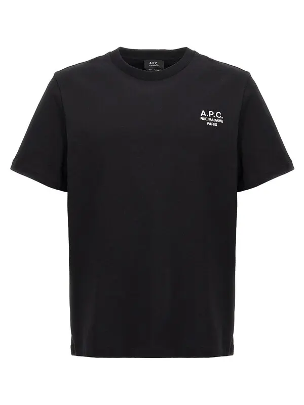 A.p.c. Standard Rue Madame' T-shirt - Black