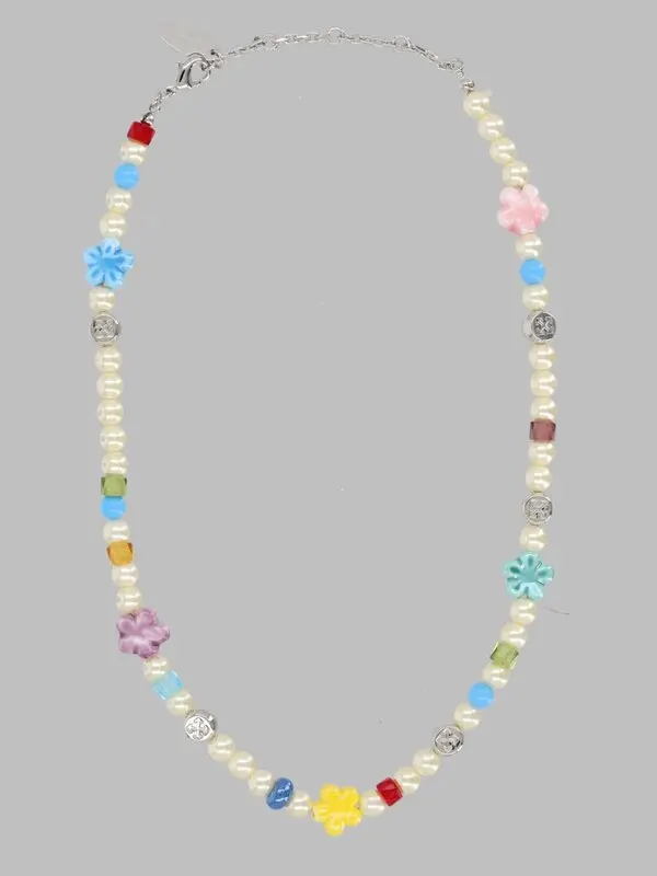 Off-White Collana Con Perline