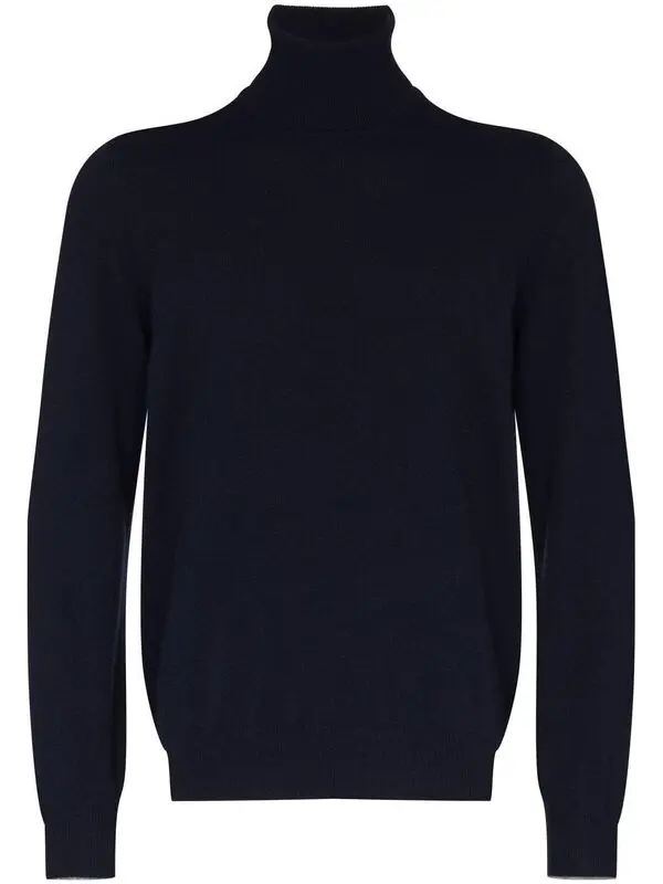 Brunello Cucinelli Cashmere Turtle-neck Sweater - Multicolor