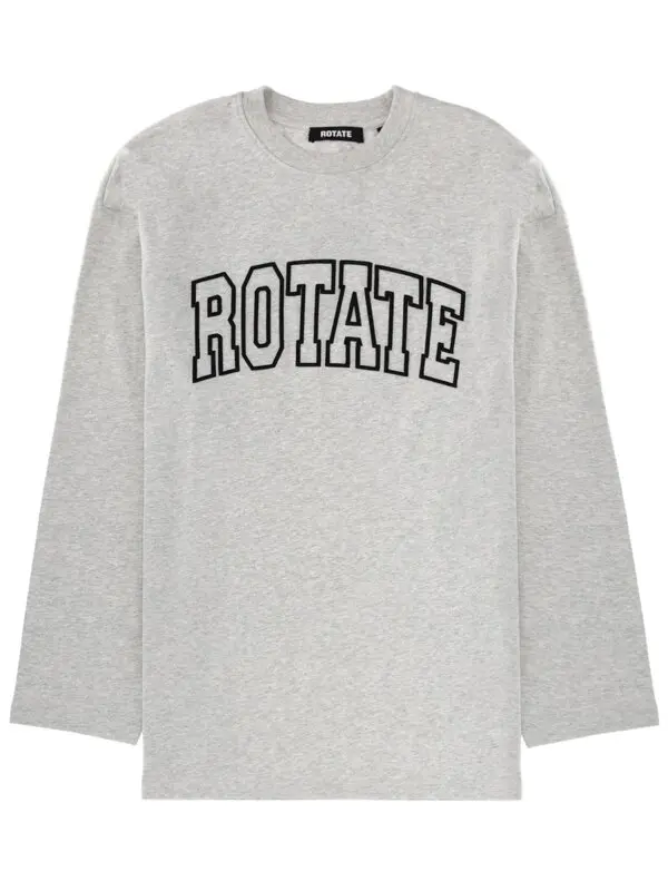 ROTATE BY BIRGER CHRISTENSEN T-shirt With Logo - Gray