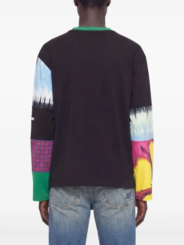 Celine Patchwork Cotton T-shirt