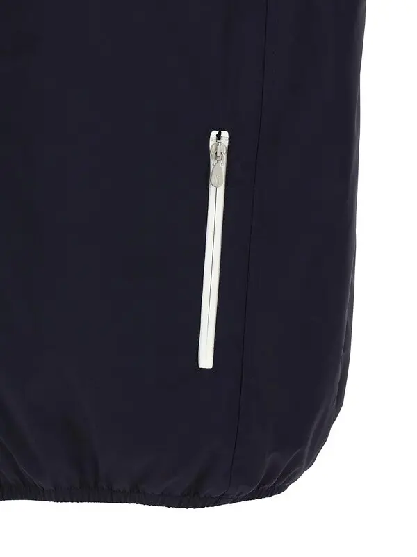 Brunello Cucinelli Hooded Vest - Blue