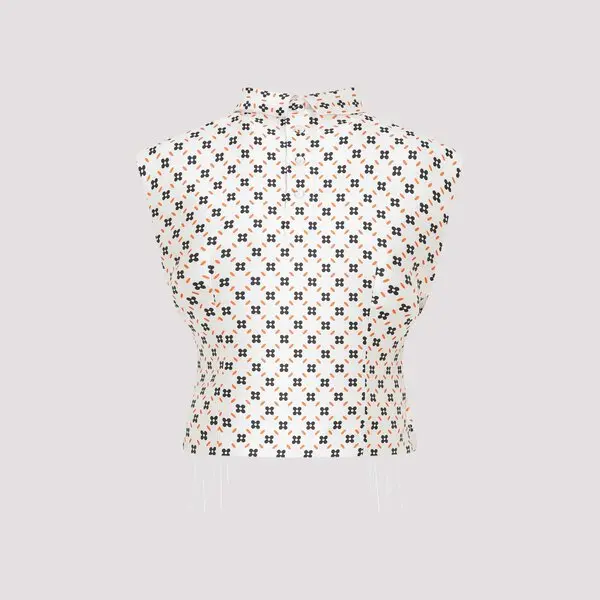 LANVIN Cropped Sleeveless Top