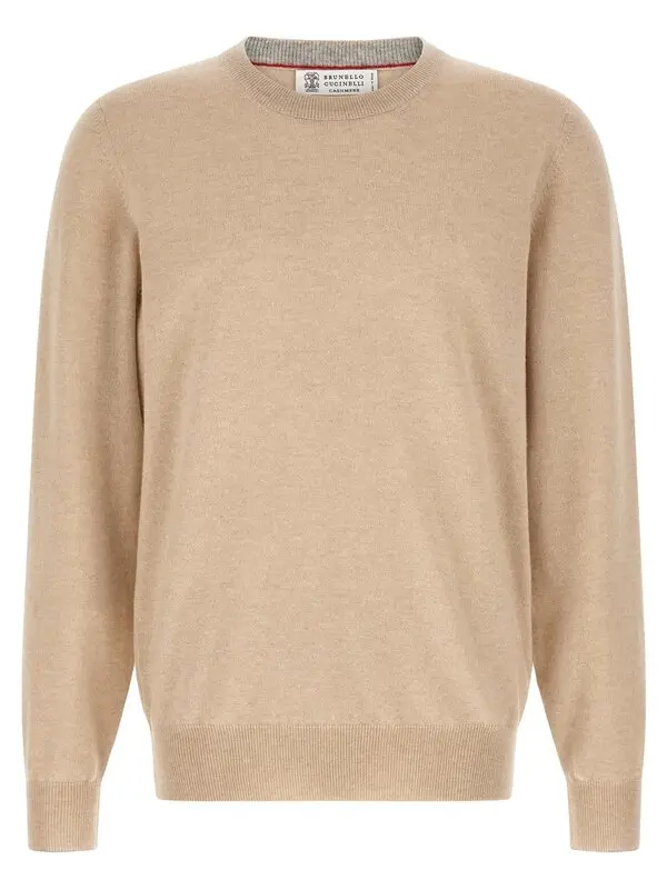 Brunello Cucinelli Cashmere Sweater - Cream