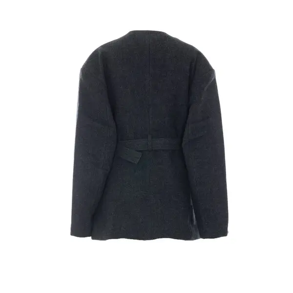 GANNI Wool Peacoat
