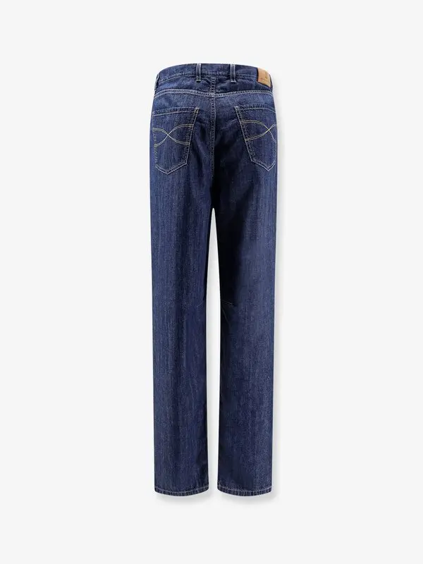 Brunello Cucinelli Cotton Jeans - Multicolor