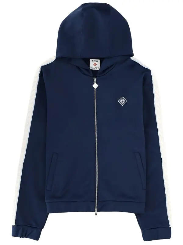 Casablanca Zipper Hoodie