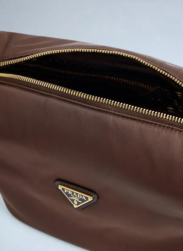 Prada Re-nylon Chérie Mini Handbag - Brown