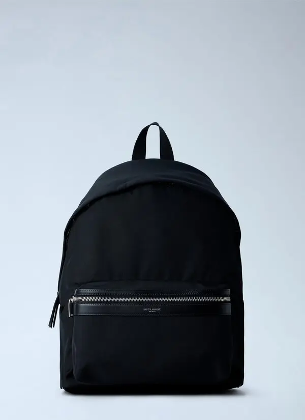 Saint Laurent City Backpack - Black