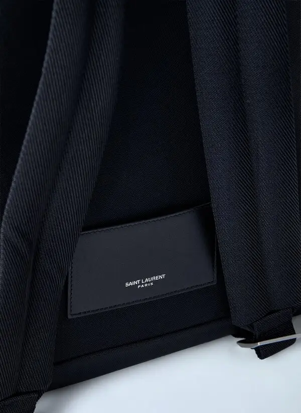 Saint Laurent City Backpack - Black