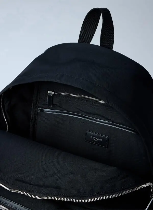 Saint Laurent City Backpack - Black