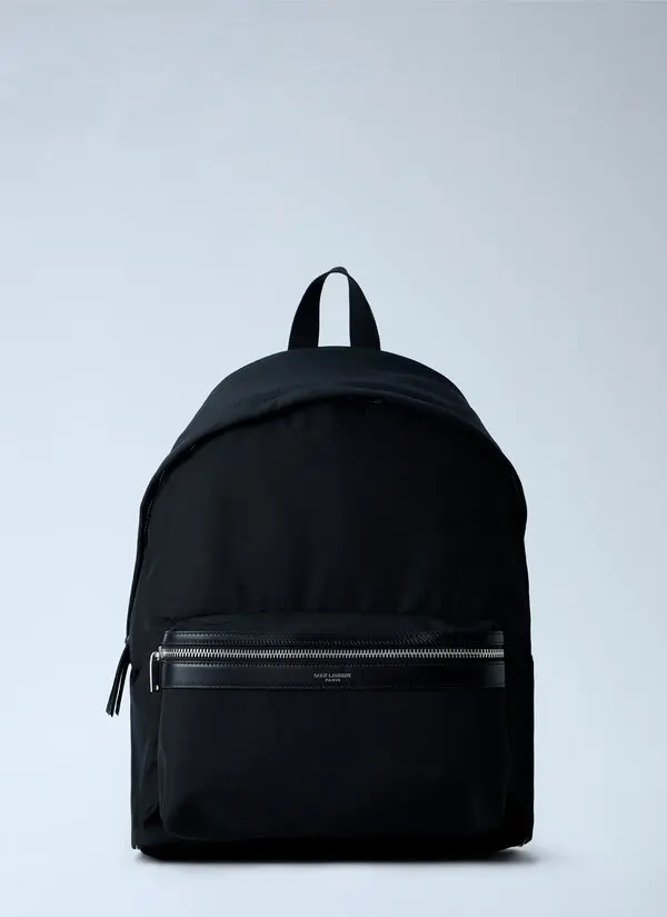 Saint Laurent City Backpack - Black