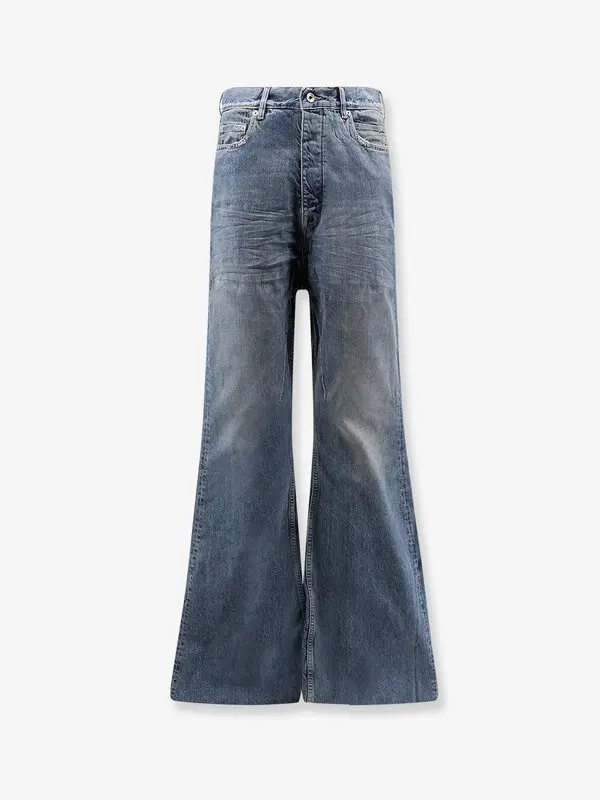 Rick Owens Blue Denim Jeans