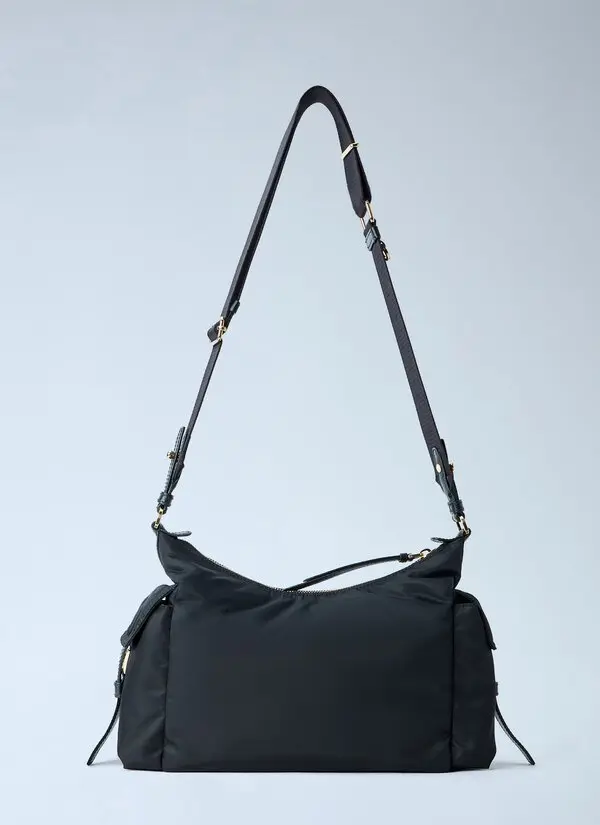 Prada Explore Large Re-nylon And Leather Shoulder Bag