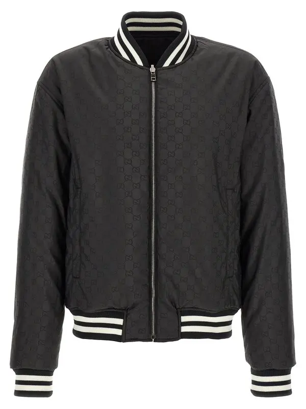 Gucci Gg' Reversible Bomber Jacket