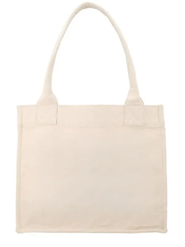 GANNI Tote Bag With Print - White