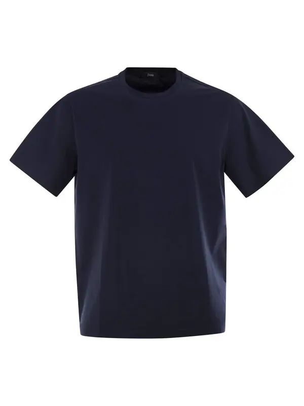 Herno Stretch Cotton T-shirt - Blue