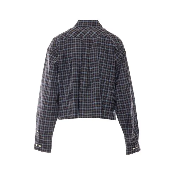 Miu Miu Logo Check Shirt