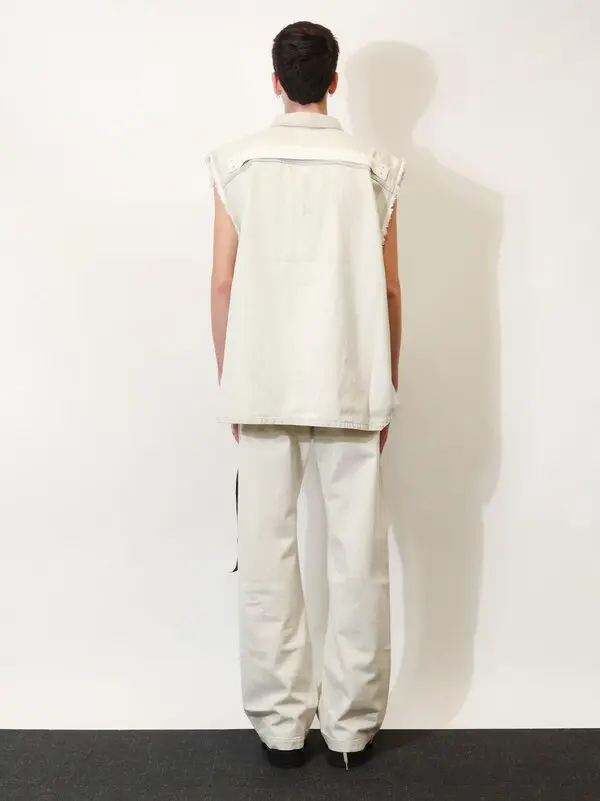 Rick Owens Sleeveless Denim Jacket