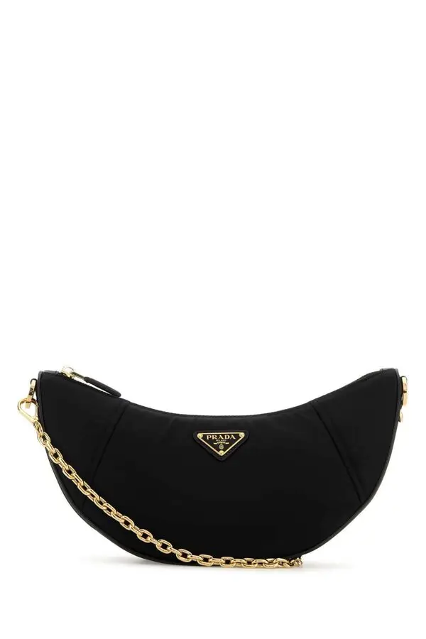 Prada Re-nylon Demi-lune Shoulder Bag