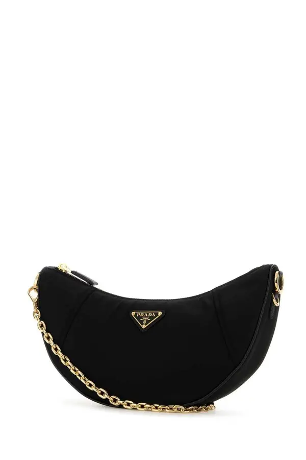 Prada Re-nylon Demi-lune Shoulder Bag