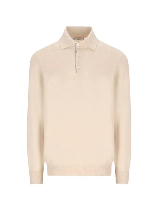 Brunello Cucinelli Cashmere Polo Shirt - Multicolor