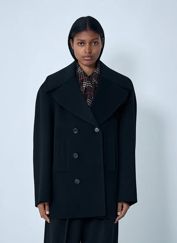 Saint Laurent Tailored Wool Coat