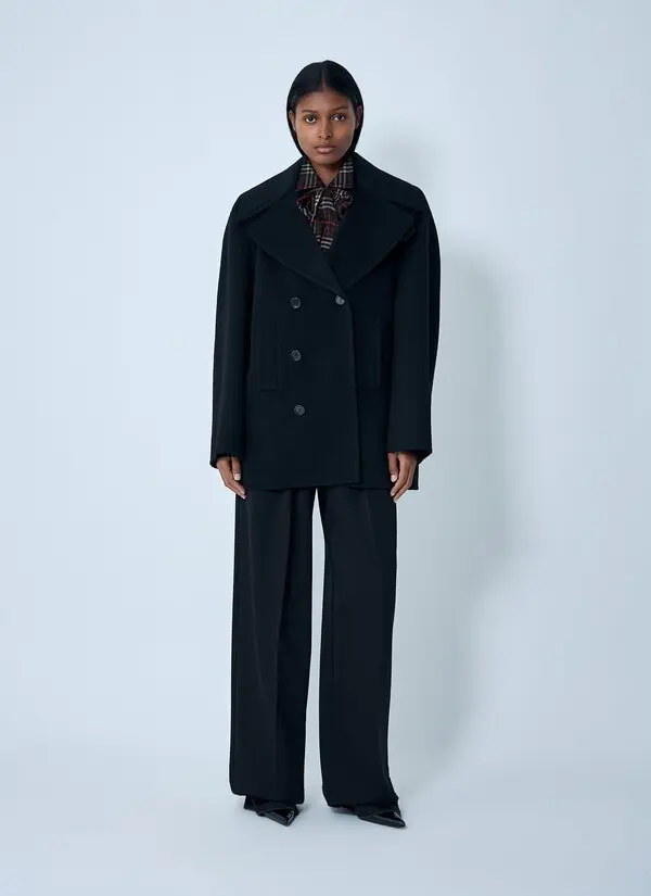 Saint Laurent Tailored Wool Coat