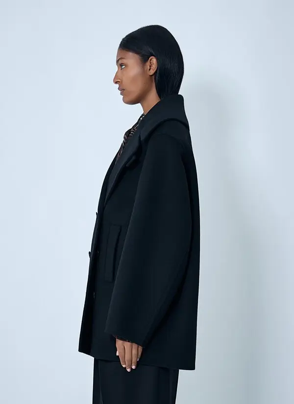 Saint Laurent Tailored Wool Coat