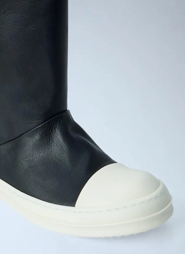 Rick Owens High Leather Boots