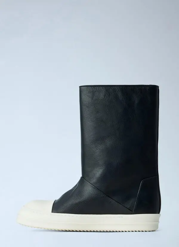 Rick Owens High Leather Boots