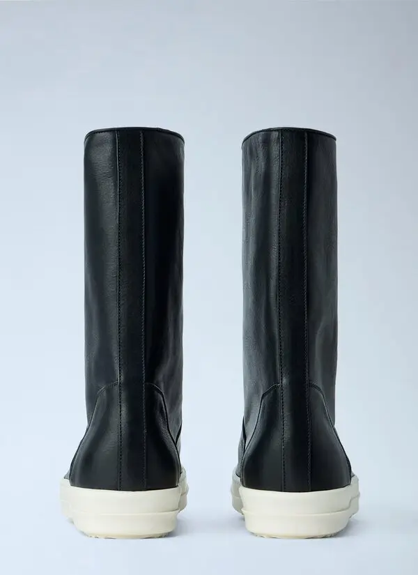 Rick Owens High Leather Boots