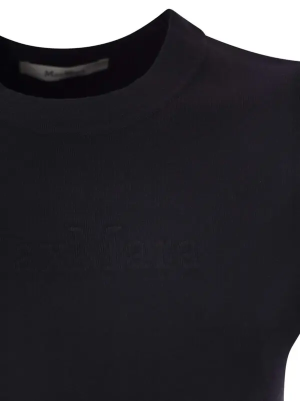 Max Mara Nerina Basic Cotton T-shirt - Blue
